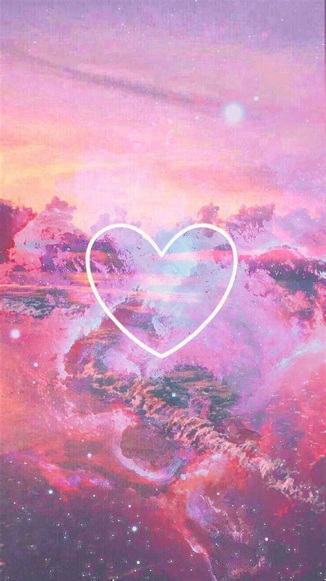 Galaxy Heart Wallpapers Wallpaper Cave
