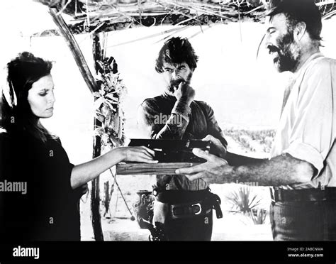 Hannie Caulder From Left Raquel Welch Robert Culp Christopher Lee
