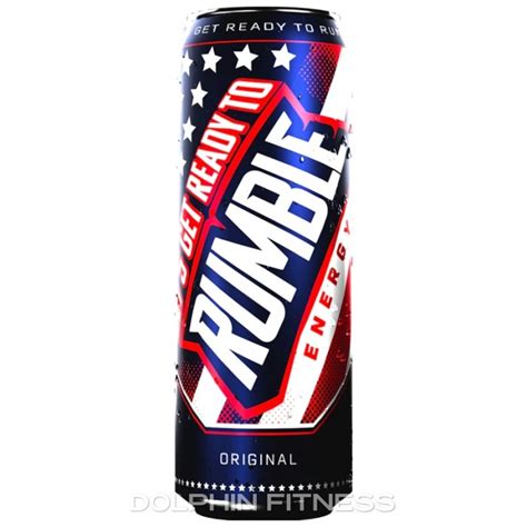 Let S Get Ready To Rumble Original Energy Drinks 1 Can