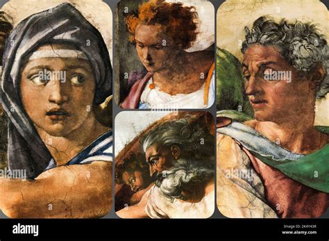 Some Details Of The Famous Masterpiece The Creation Of Adam By