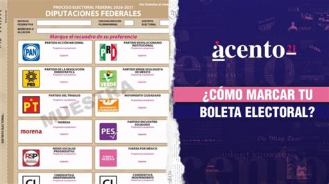 Elecciones C Mo Marcar Tu Boleta Electoral El De Junio Acento