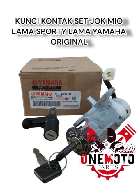 KUNCI KONTAK SET JOK MIO LAMA SPORTY YAMAHA 5TL XH250 00 ORIGINAL
