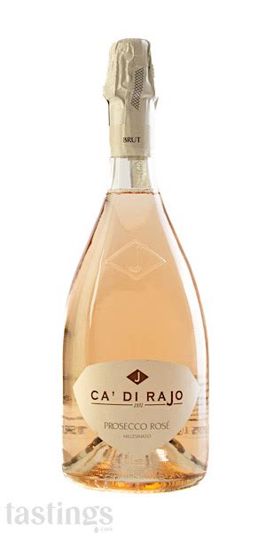 Ca Di Rajo 2022 Brut Rose Prosecco Di Treviso DOC Italy Wine Review
