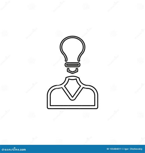 Icono De La Idea De La Innovaci N Innovaci N Plana Del Ejemplo
