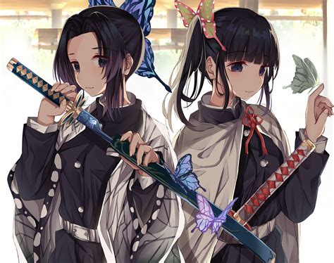 Kanae And Kanao Shinobu Wallpapers Wallpaper Cave