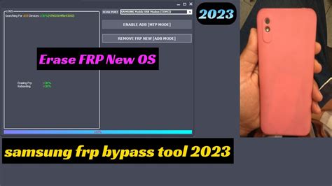 SAMSUNG FRP ENABLE ADB TOOL TEST MTP ADB MODE Erase FRP Samsung