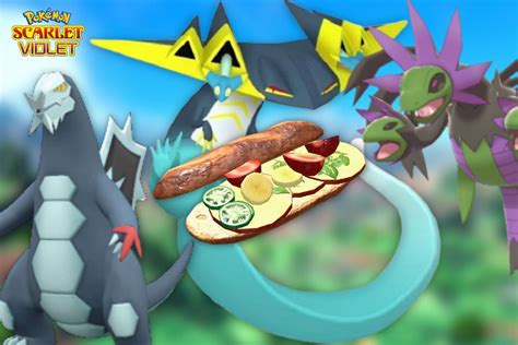 How To Cook Shiny Dragon Sandwich In Pokemon Scarlet And Violet