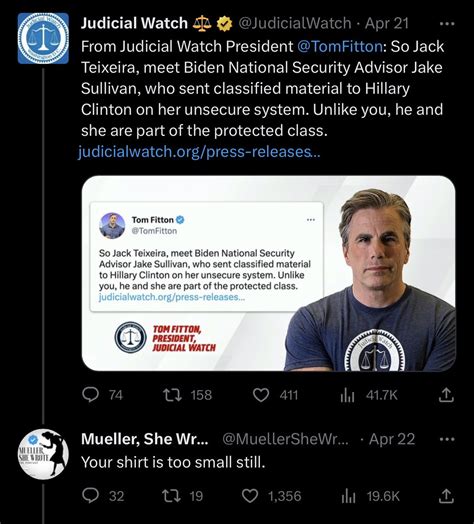 Mueller She Wrote On Twitter For Context Ive Been Trolling Tom