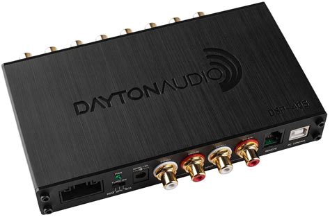 Dayton Audio DSP 408 4x8 DSP Digital Signal Processor For Home And