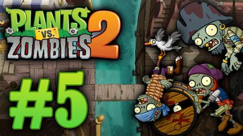 Llegamos A Mares Piratas D Plants Vs Zombies 2 5 YouTube
