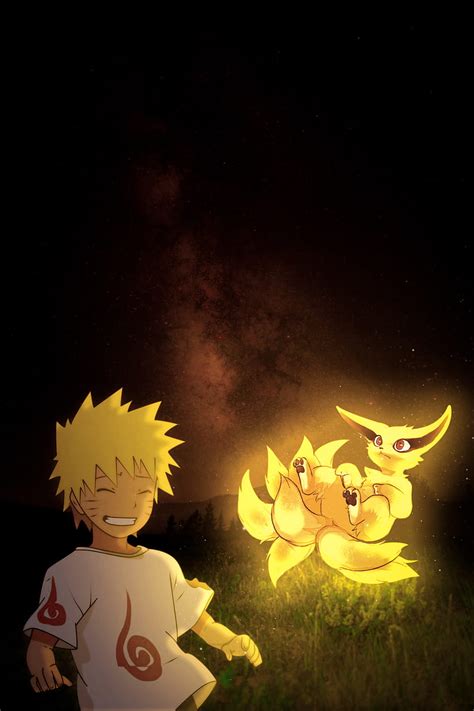 Kawai Naruto X Kurama Mode Kyubi Best Shippuden Ninetails Bayron
