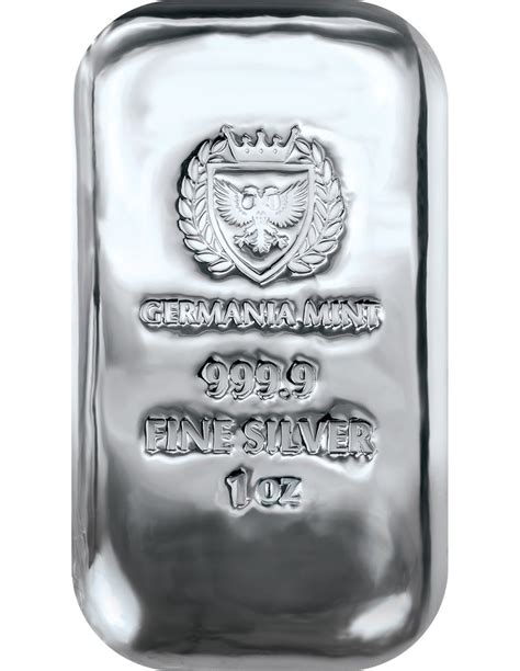 CAST BAR Hologram 1 Oz Silver Germania 2023