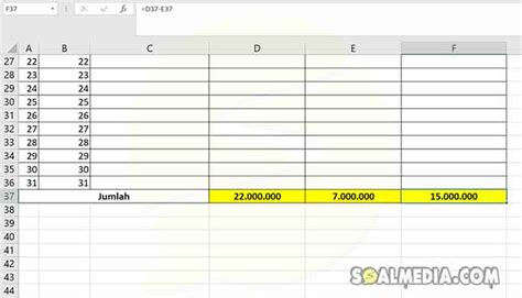 Cara Membuat Buku Kas Umum Di Excel Otomatis Template Gratis