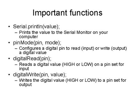 programming with arduino arduino an opensource hardware platform
