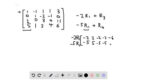 solved in exercises 13 18 perform each matrix row operation and write the new matrix [ 1 1 1