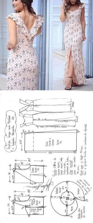 C Mo Hacer Estos Patrones Gratis Para Vestidos Largos