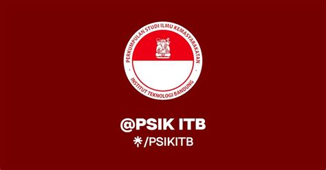PSIK ITB Twitter Instagram Linktree