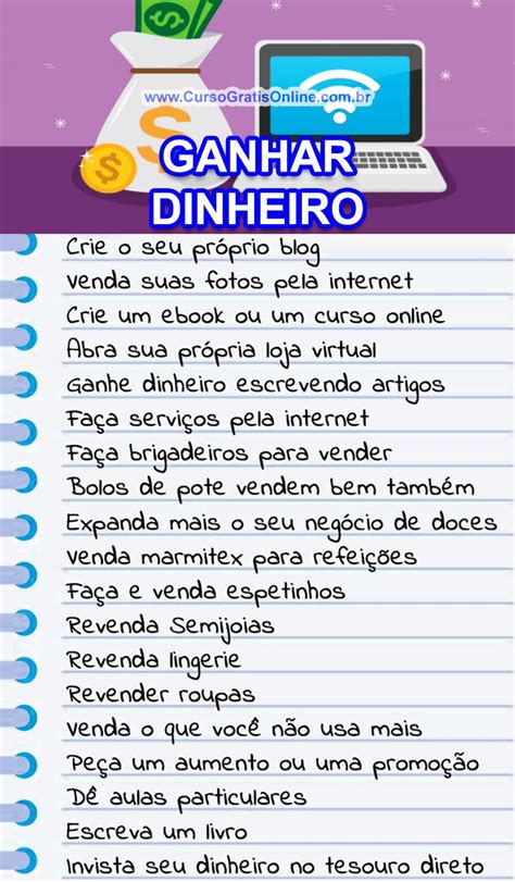 Ideias Para Ganhar Dinheiro Online Ideias Que Funcionam