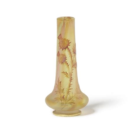 At Auction Daum Frères Founded 1825 DAUM FRÉRES Thistle Cabinet