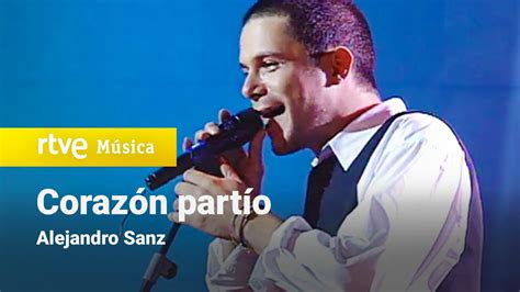Alejandro Sanz Corazón partío 1997 HD YouTube