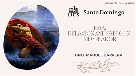 Célula en vivo Lids Santo Domingo Tema Relacionándome con mi creador