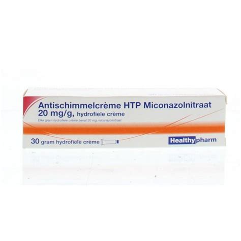 Healthypharm Miconazolnitraat 20mg G Creme 30 Gram Kopen