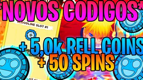 Corre Novos C Digos De K Rell Coins E Spins Shinobi Life