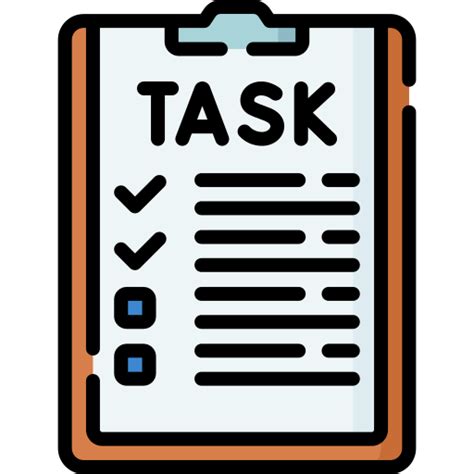 Tarea Iconos Gratis De Archivos Y Carpetas