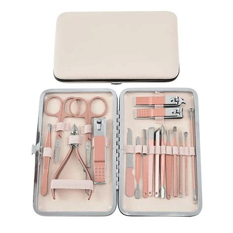 Ensembles de coupe ongles en acier inoxydable de haute précision kit de