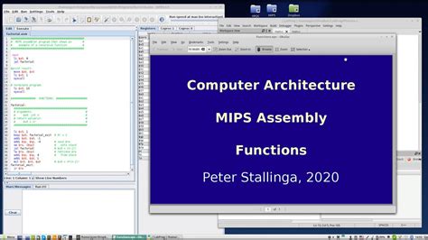 computer architecture mips recursive functions youtube