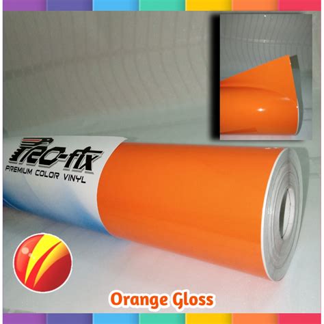 Jual Scotlet Motor Skotlet Profix Warna ORANGE 035 Glossy L 45 Cm X P 1