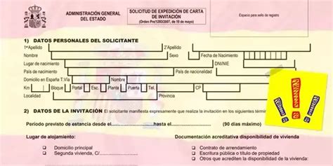 Carta de Invitación a España 2024 udl7