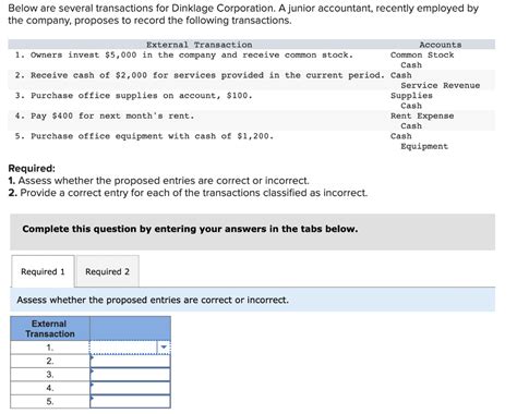 Solved Below Are Several Transactions For Dinklage Chegg
