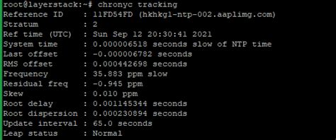 layerstack tutorials layerstack how to install network time sync ntp with chrony on ubuntu 20