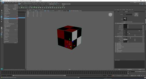 cocos creator：从 maya 中导出 fbx 模型资源
