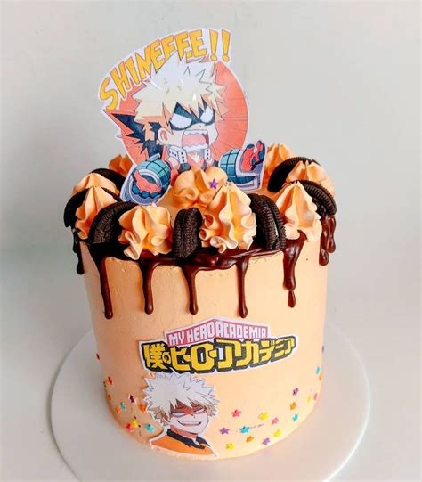 Pin By Katsuki Bakugo On My Birthday Academia Anime Cake Pretty
