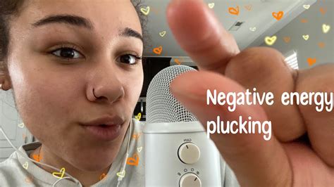 ASMR Negative Energy Plucking Positive Affirmations Fast Hand