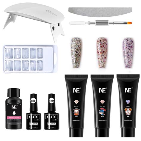 Conjunto De Gel Para Unhas Brilho LED Conjunto De Gel Para Unhas