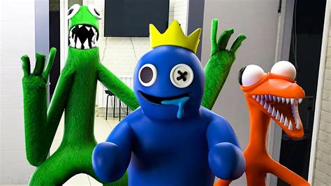 The LIFE Of The RAINBOW FRIENDS In Real YouTube
