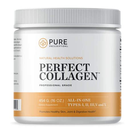 Pure Hydrolyzed Multi Collagen Peptides Protein Powder Supplement