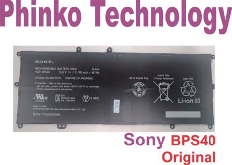 NEW Original Battery For Sony Vaio Flip SVF 15A SVF15N17CXB SVF14NA1UL