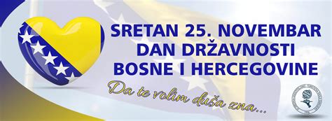 25 novembar Dan državnosti Bosne i Hercegovine JU Srednja