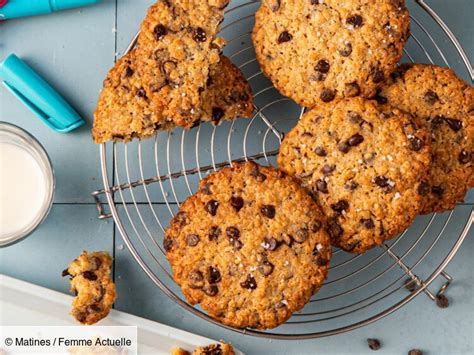 Cookies Aux Flocons Davoine Et P Pites De Chocolat Facile Et Rapide
