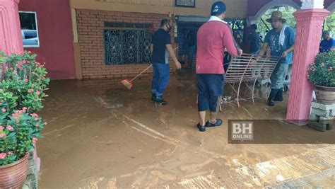 Penduduk Tidak Sangka Dilanda Banjir Lumpur Utara Negeri Negara