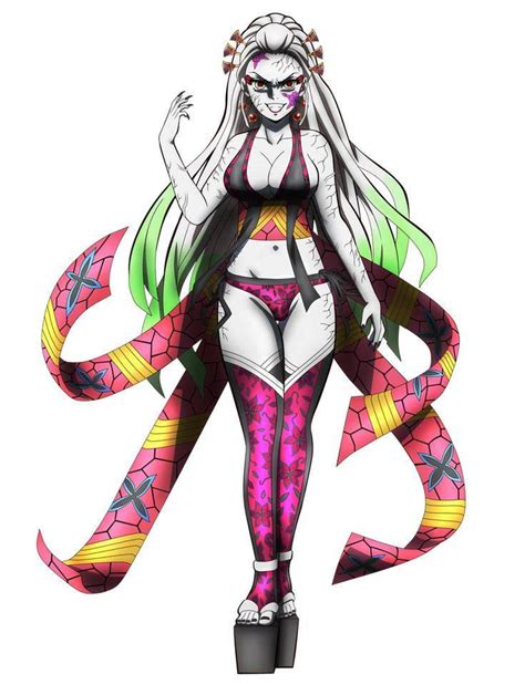 Daki Full Body Kimetsu No Yaiba By Chrisaimdead On Deviantart