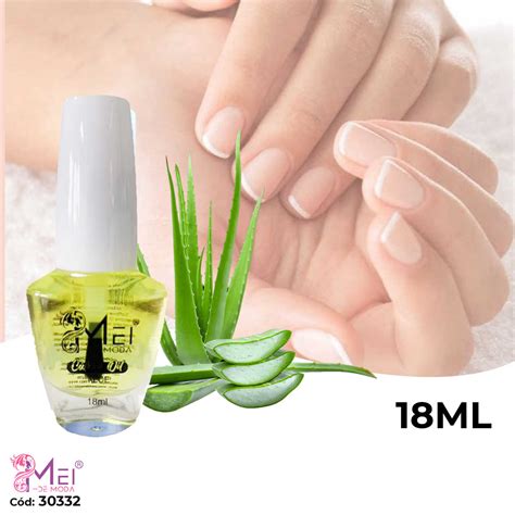 Aceite De Cuticula Aloe Ml Mei De Moda