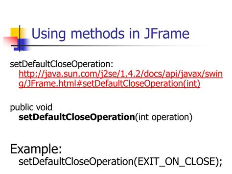 Ppt Graphical User Interface In Java Powerpoint Presentation Free