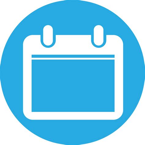 Calendar Icon Sign Symbol Design 10141277 PNG