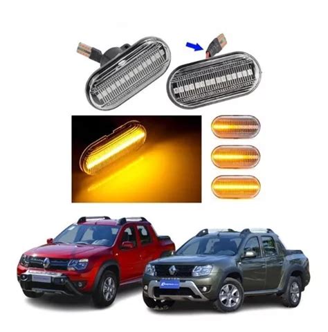 Seta Pisca Sequencial Led Renault Clio Duster Oroch Cristal Frete grátis