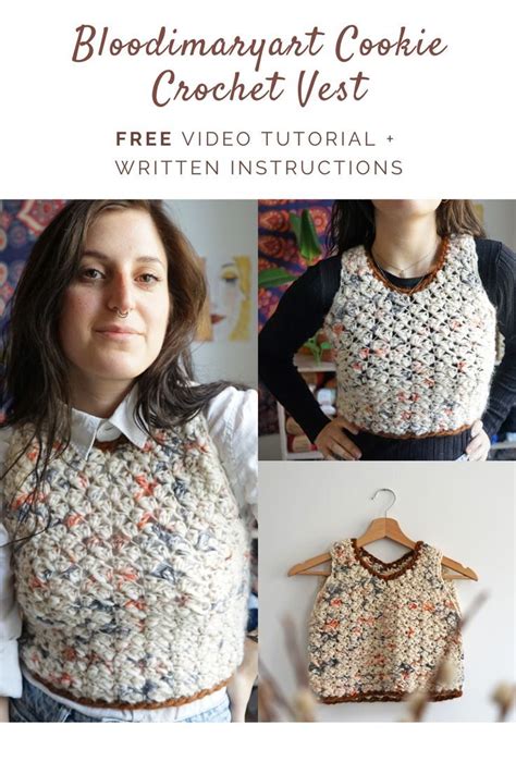 Chunky Vest Free Crochet Pattern For Beginners Bloodimaryart